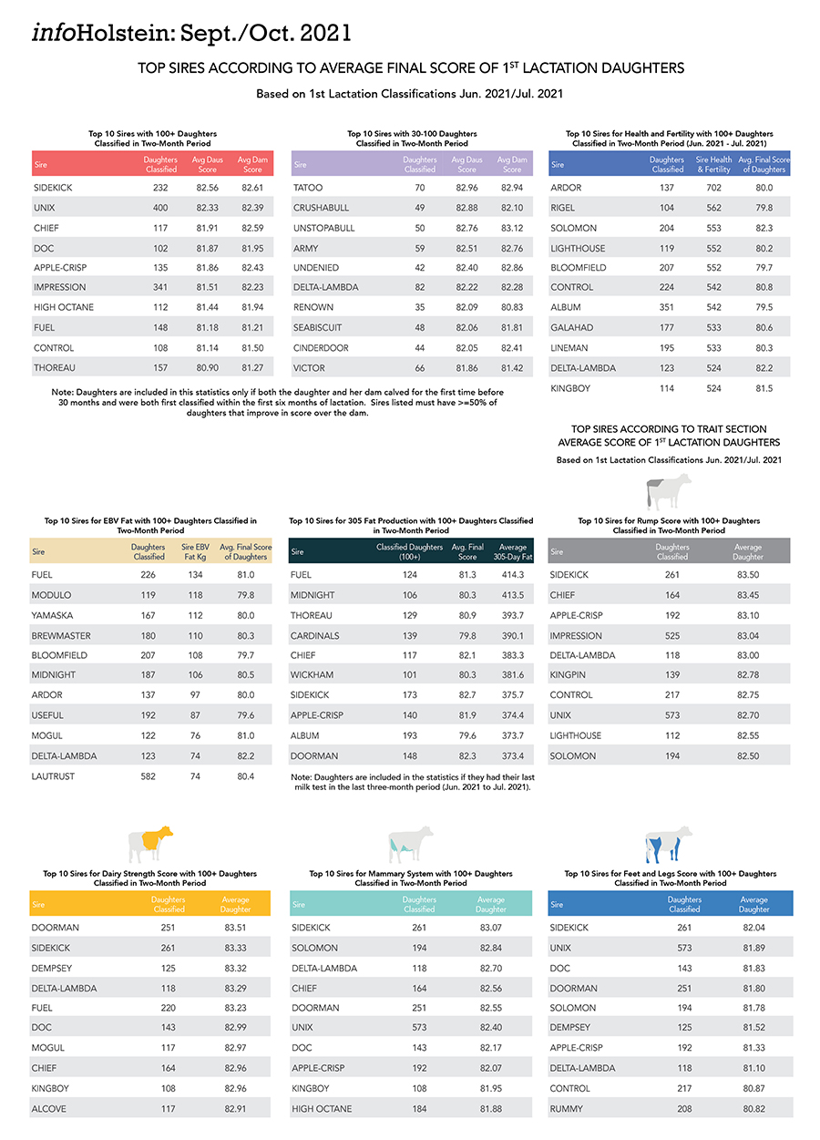 Holstein Canada: Services - Classification